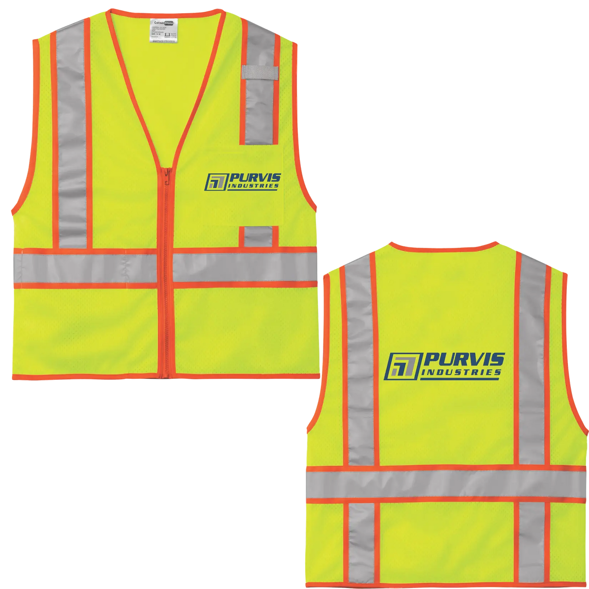 Purvis Branded Yellow Safety Vest – Purvis Gear